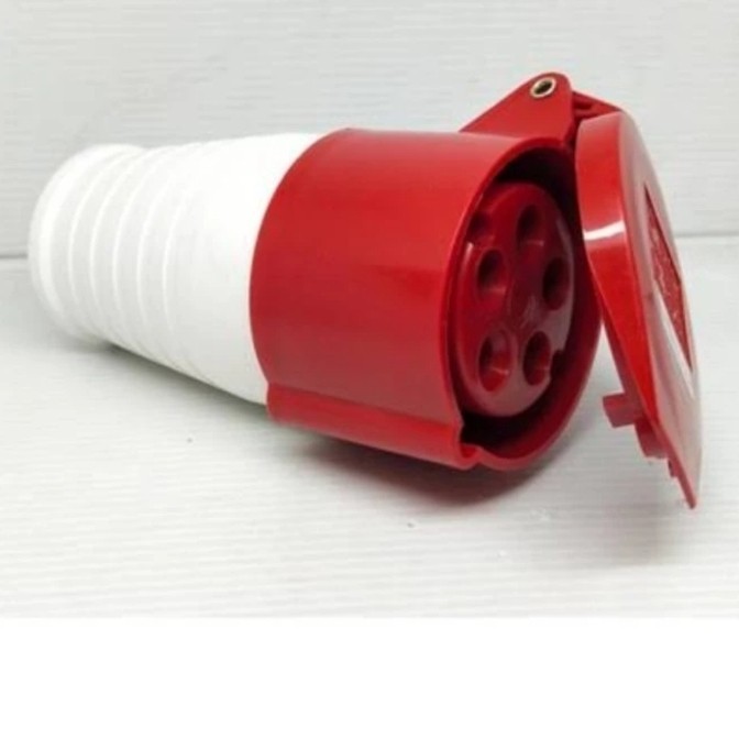 Jual Industrial Mobile Socket 5Pole 32A CEE 225 5Pin Stop Kontak Genset ...