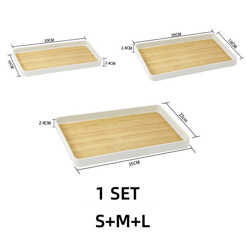 Jual Wooden Tray Jati Belanda Rectangle Tray Tatakan Aesthetic Persegi ...