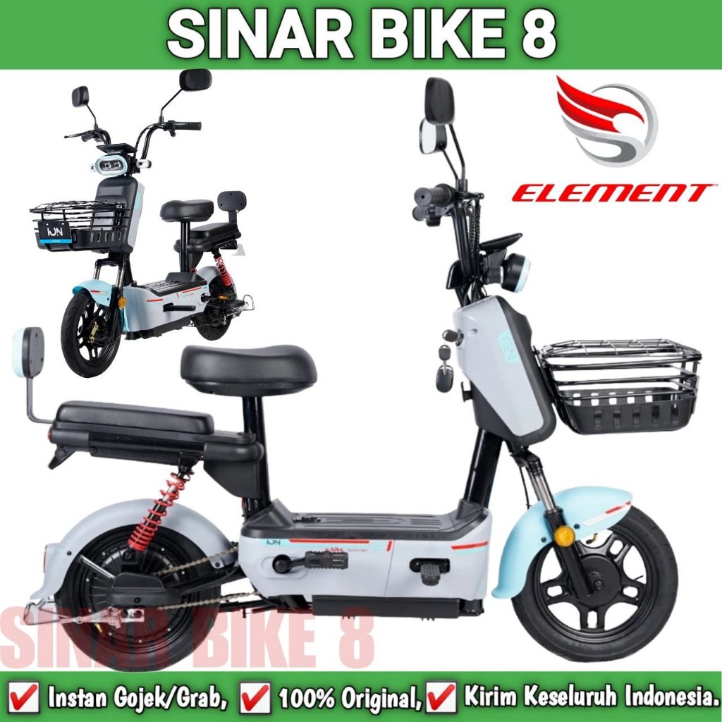 Jual Sepeda Listrik ION TEN BY ELEMENT 350 Watt Electric E Bike ...