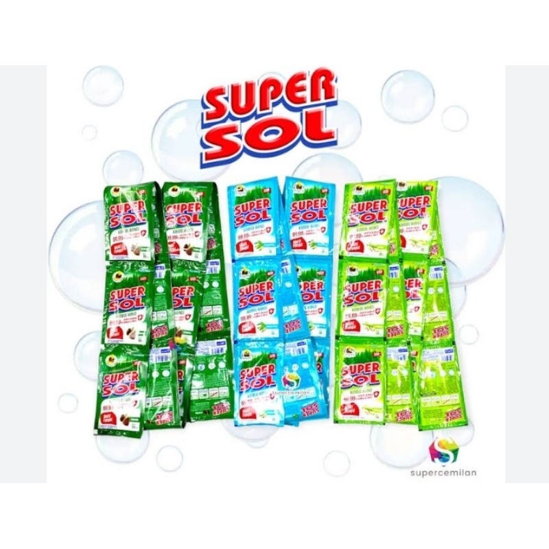 Jual SUPERSOL KARBOL WANGI / SACHET 1 RENCENG ISI 12 PCS | Shopee Indonesia