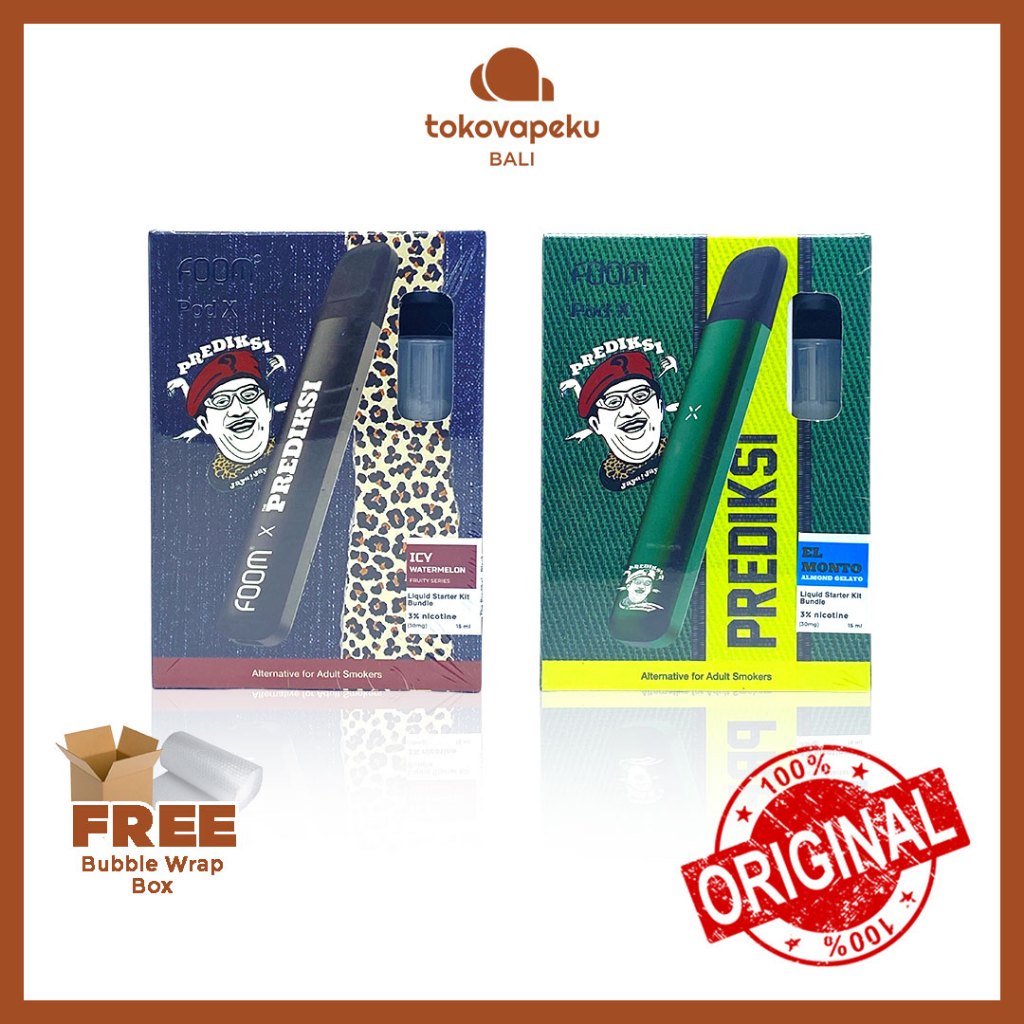 Jual FOOM POD X PREDIKSI EDITION BUNDLING SALTNIC 15ML by FOOM LAB ...