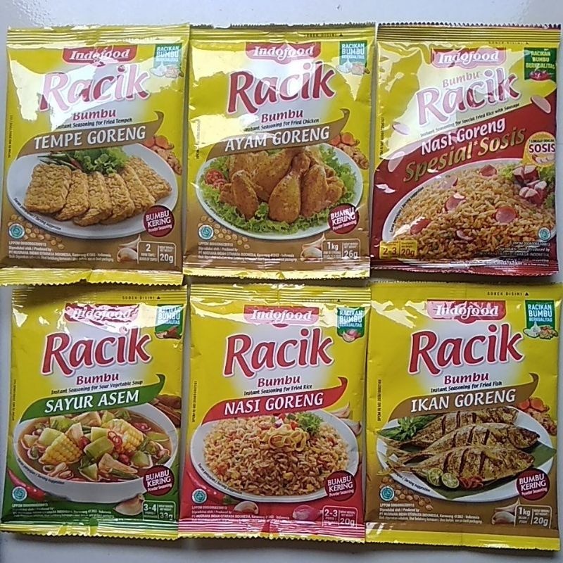 Jual BUMBU RACIK INDOFOOD ALL VARIANT | Shopee Indonesia