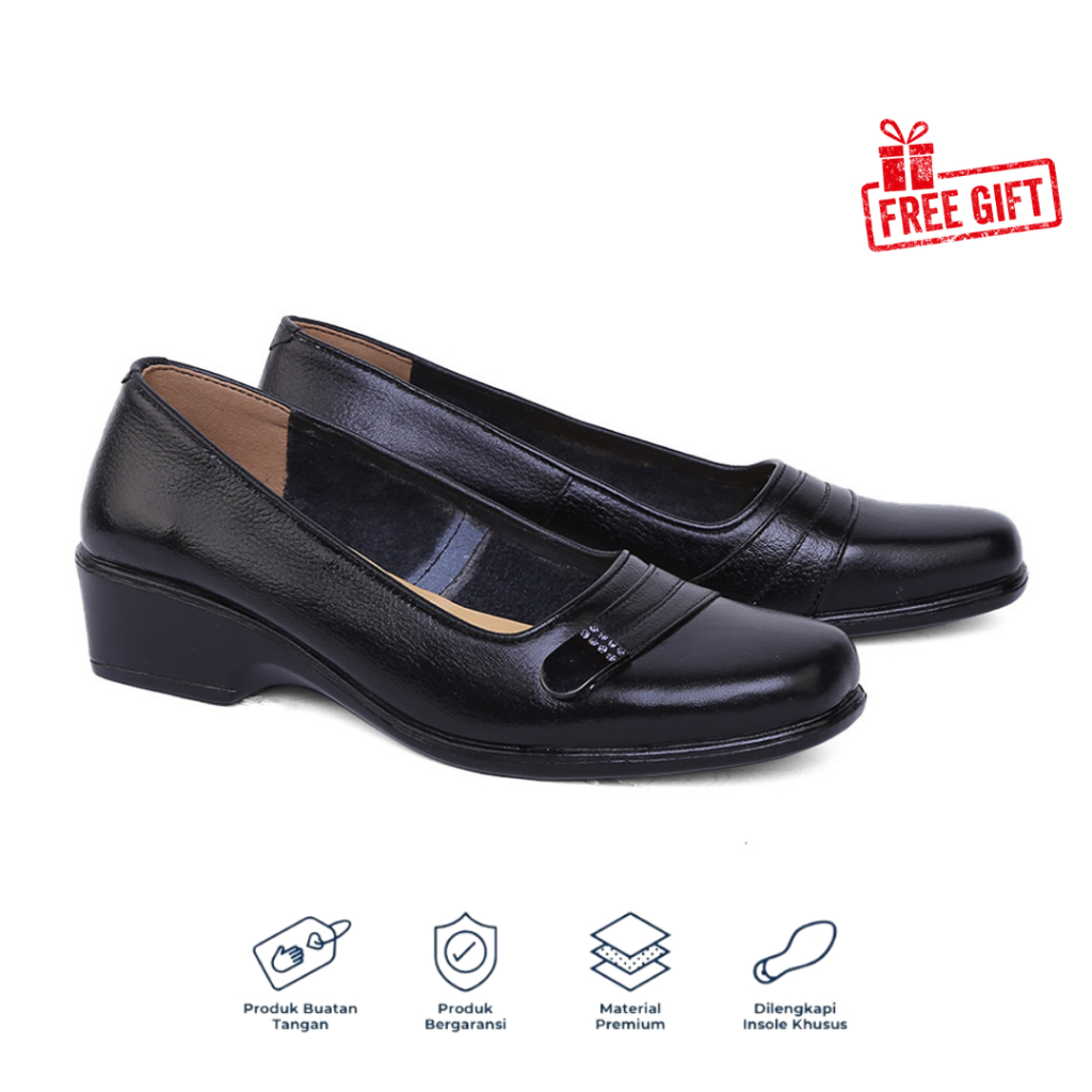 Jual [FREE GIFT] Catenzo - DM 141 Sepatu Pantofel Casual Wanita ...