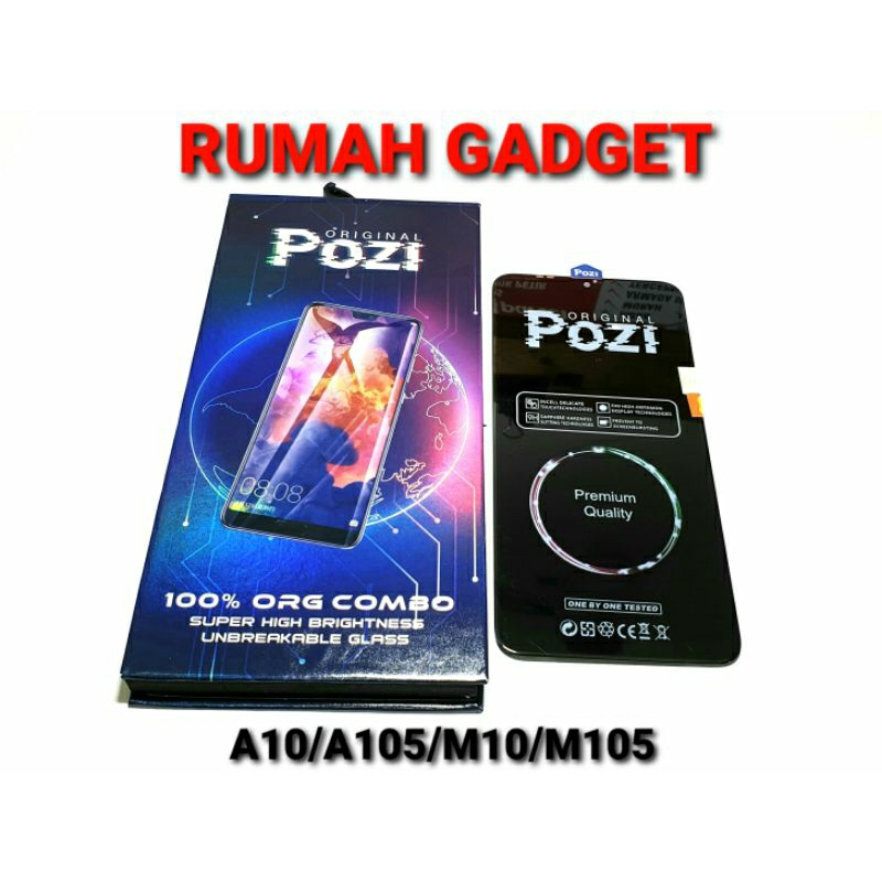 Jual LCD SAMSUNG A10/A105/M10/M105 LCD POZI FULLSET TOUCHSCREEN ...