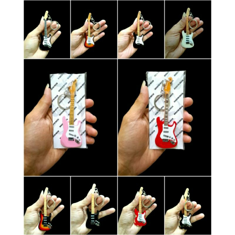 Jual GANTUNGAN KUNCI KEYCHAIN GITAR FENDER STRATOCASTER ALL COLLECTIONS ...