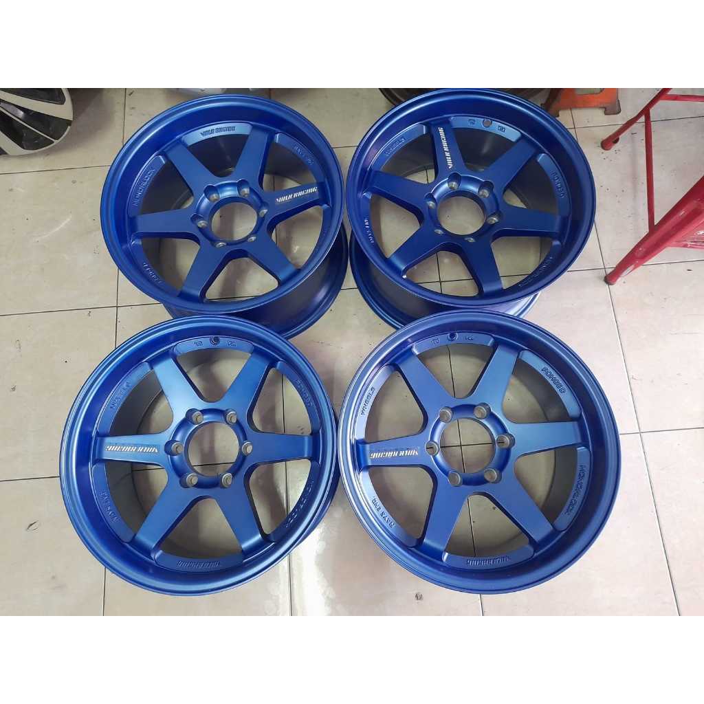 Jual velg volk rays te37 r18 pcd 6x139 untuk pajero, fortuner. | Shopee Indonesia