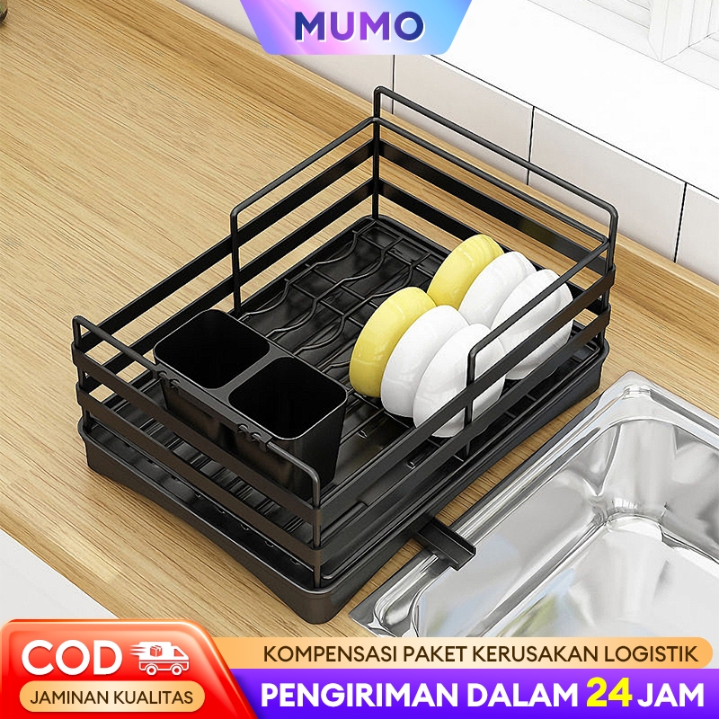 Jual Rak Piring Dapur Stainless Steel Rak Cuci Piring Penyimpanan Dapur ...