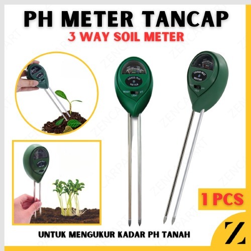 Jual Soil Analyzer Meter 3in1 3 In 1 Alat Cek Tester Temperatur Ph ...