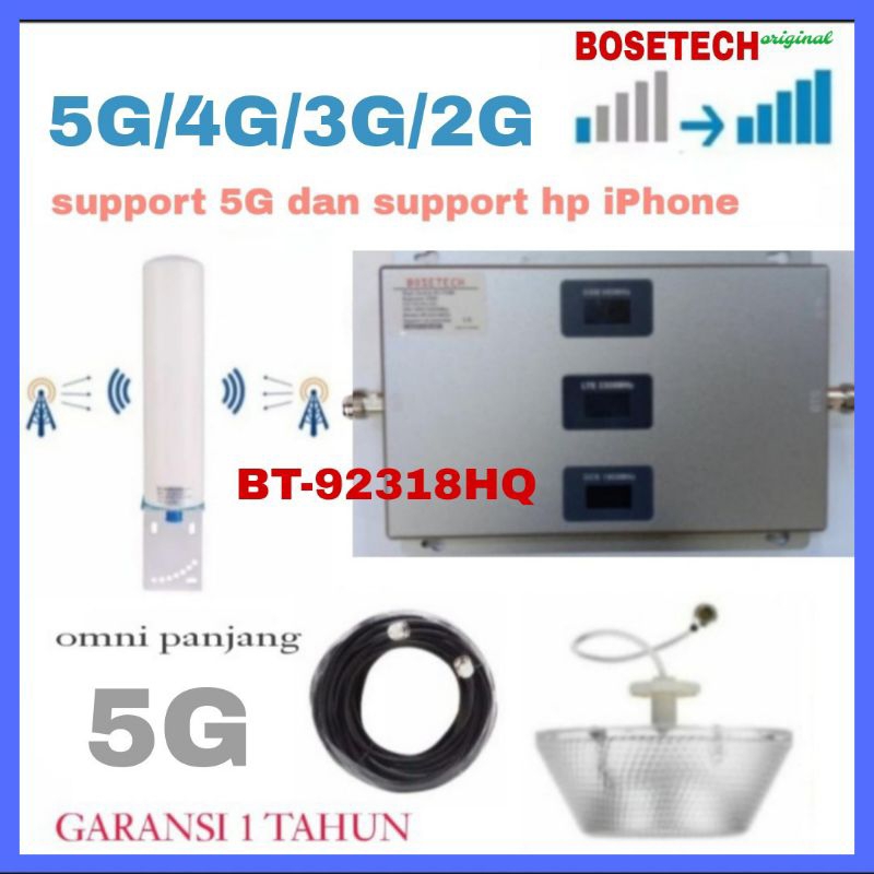 Jual BOSETECH BT-92318HQ Antena Omni Penambah Sinyal Signal HP GSM | Shopee Indonesia