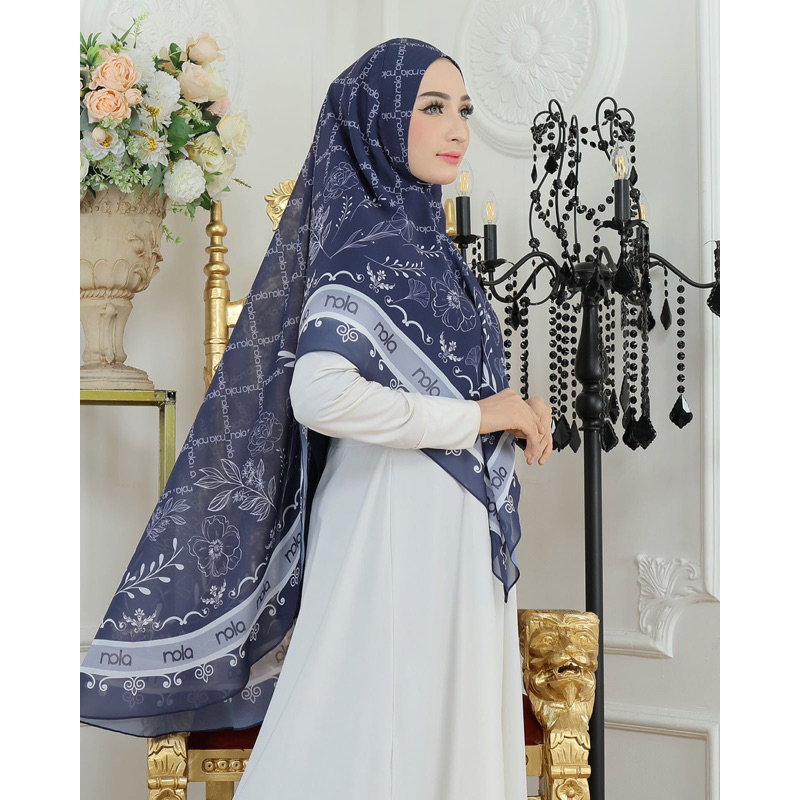 Jual Khimar Printing Premium N012 | Shopee Indonesia