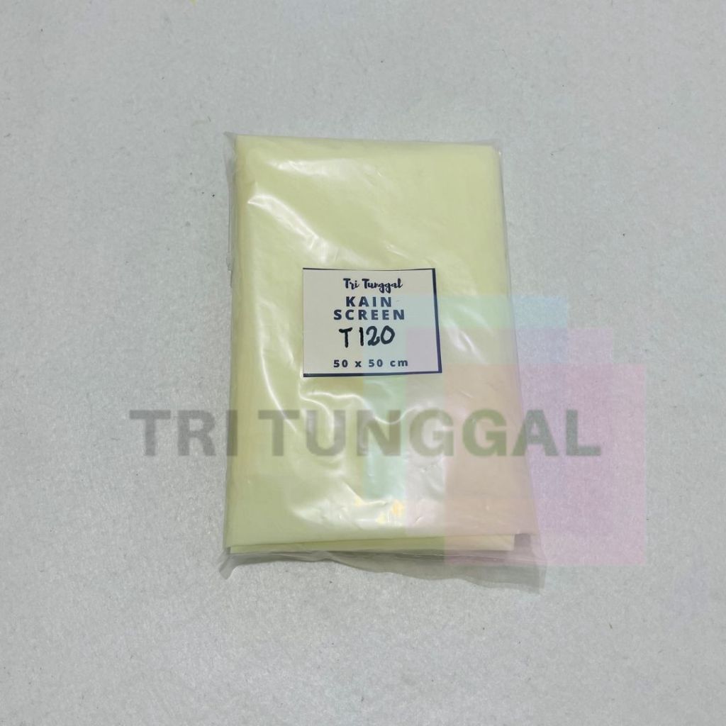 Jual Kain Screen T120 Ukuran 50x50 cm PER LEMBARAN Monyl Sablon Murah ...