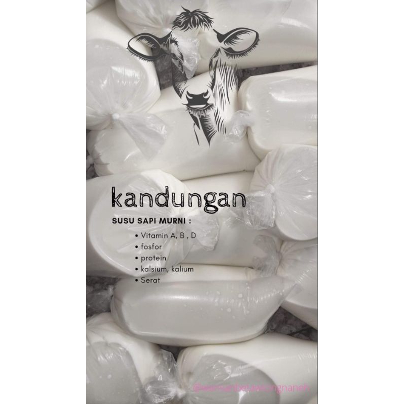 Jual susu sapi murni 1 liter | susu sapi murni mentah | Shopee Indonesia