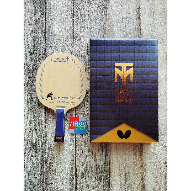 Jual Butterfly TimoBoll ALC 30th Anniversary kayu bet pingpong 100%Original!!! | Shopee Indonesia