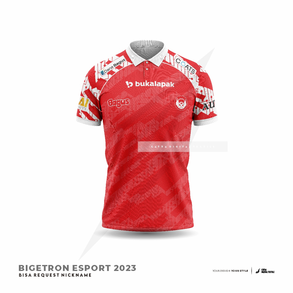 Jual Jersey Bigetron Esport 2023 [Free Nickname] | Shopee Indonesia