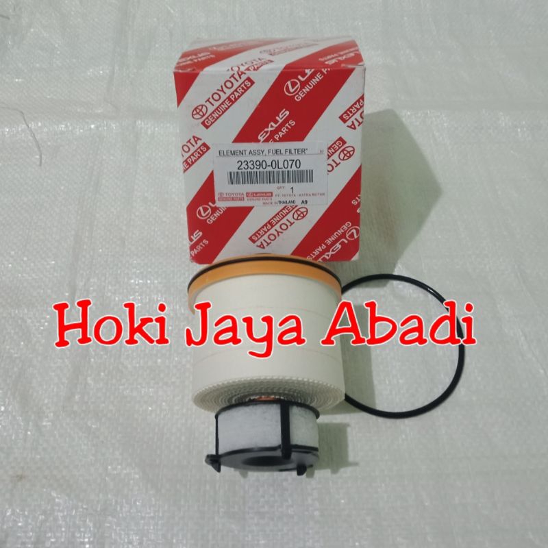 Jual Fuel filter Saringan solar Toyota Innova Inova Reborn Hilux Revo ...