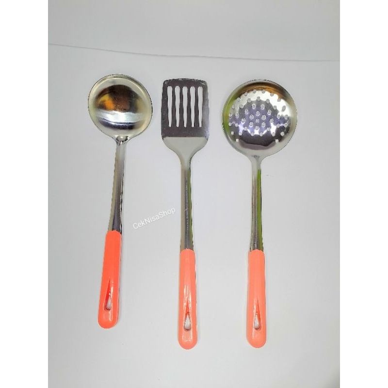Jual Spatula stainless tebal / alat masak ikan / alat masak sayur ...
