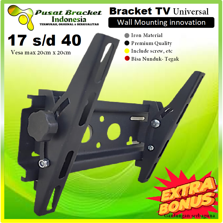 Jual Bracket TV TERLARIS!!! No #1 SeINDONESIA!! Bracket TV 43 40 32 29 ...