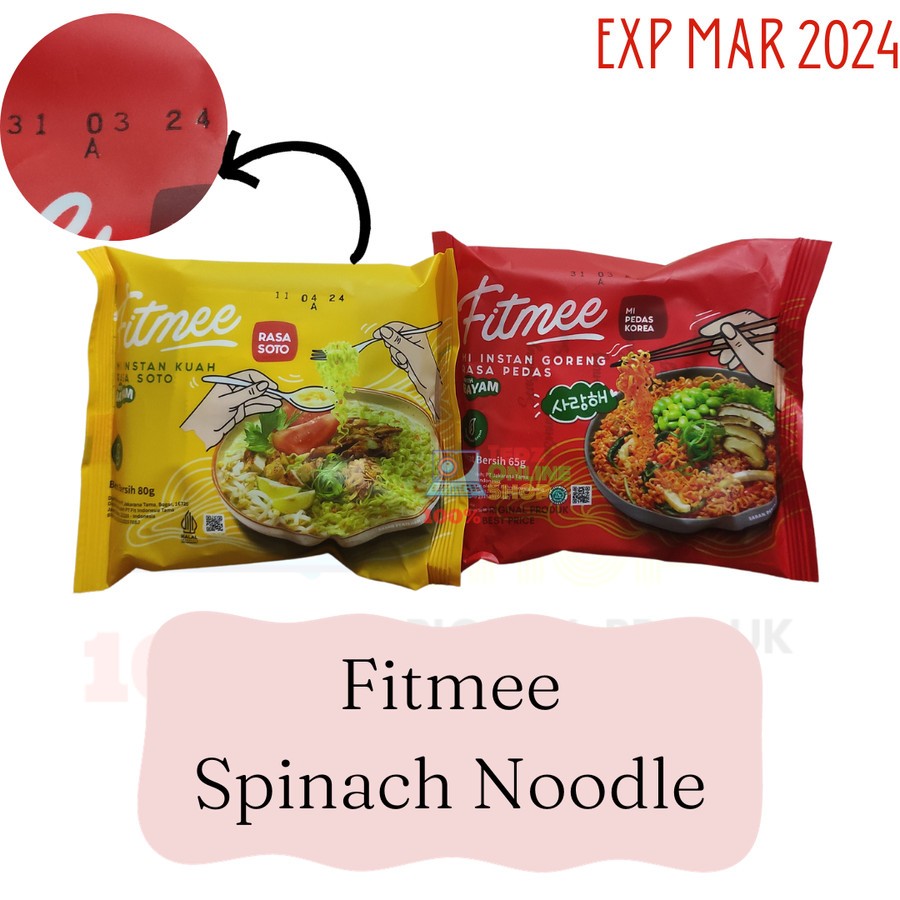 Jual Fitmee Mie Instant Bayam | Shopee Indonesia