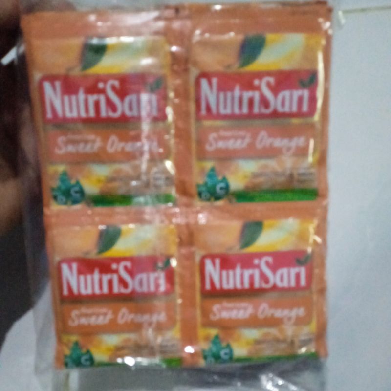 Jual NUTRISARI AMERIKA SWEET ORANGE 1 PACK | Shopee Indonesia