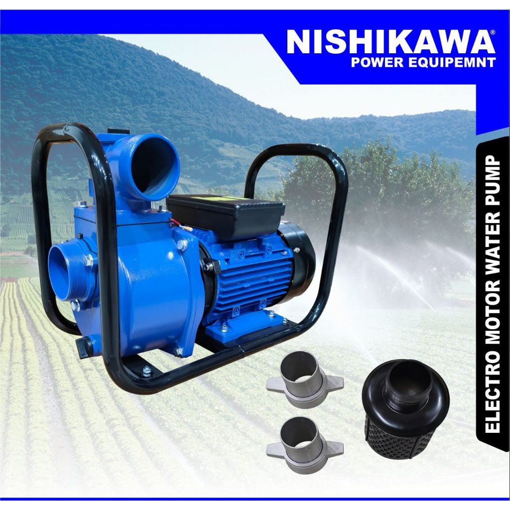Jual Nishikawa Pompa Irigasi Alkon Listrik 3 Inch Nep 30 Water Pump NEP30 | Shopee Indonesia