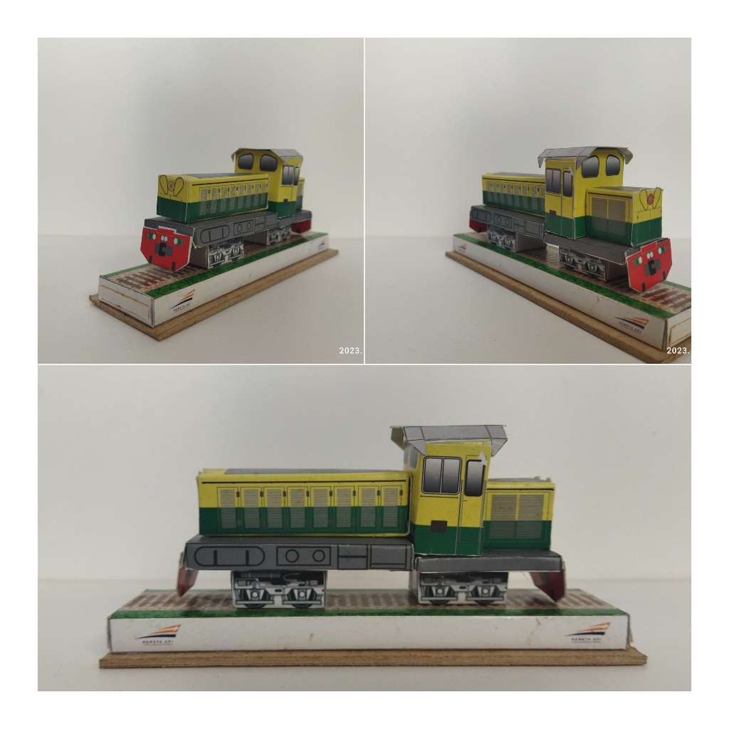 Jual Miniatur Lokomotif BB 300 PJKA Hijau | Shopee Indonesia