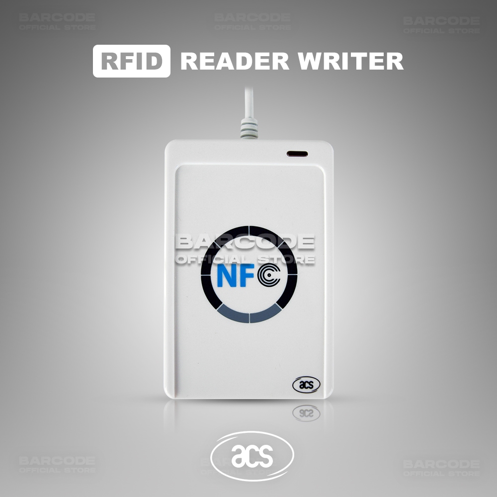 Jual RFID Card Reader Writer ACS ACR122U Mifare 13.56 MHz NFC ACR122U-A9 | Shopee Indonesia