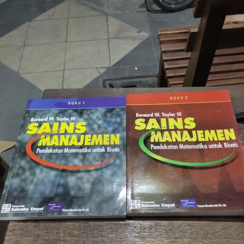 Jual buku SAINS MANAJEMEN (PENDEKATAN MATEMATIKA UNTUK BISNIS) BUKU 1 ... Jual buku SAINS MANAJEMEN (PENDEKATAN MATEMATIKA UNTUK BISNIS) BUKU 1 ...