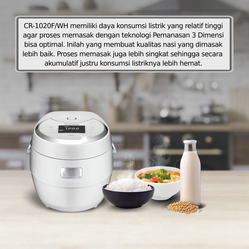 Jual ASM - CUCKOO KOREA DIGITAL RICE COOKER CUCKOO CR-1020F/WH PENANAK ...