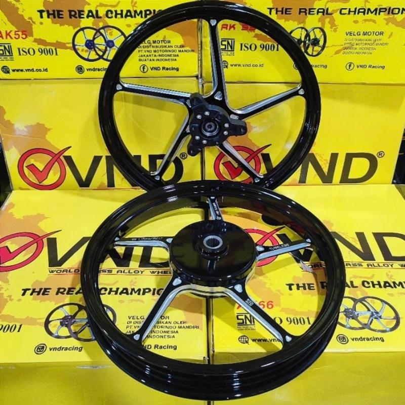 Jual Velg VND AK55 Aerox Old/ Aerox 155 New Ring 17 160/185 ORIGINAL VND PNP | Shopee Indonesia