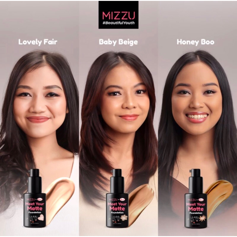 Jual Mizzu Sasa Matte Foundation | Shopee Indonesia