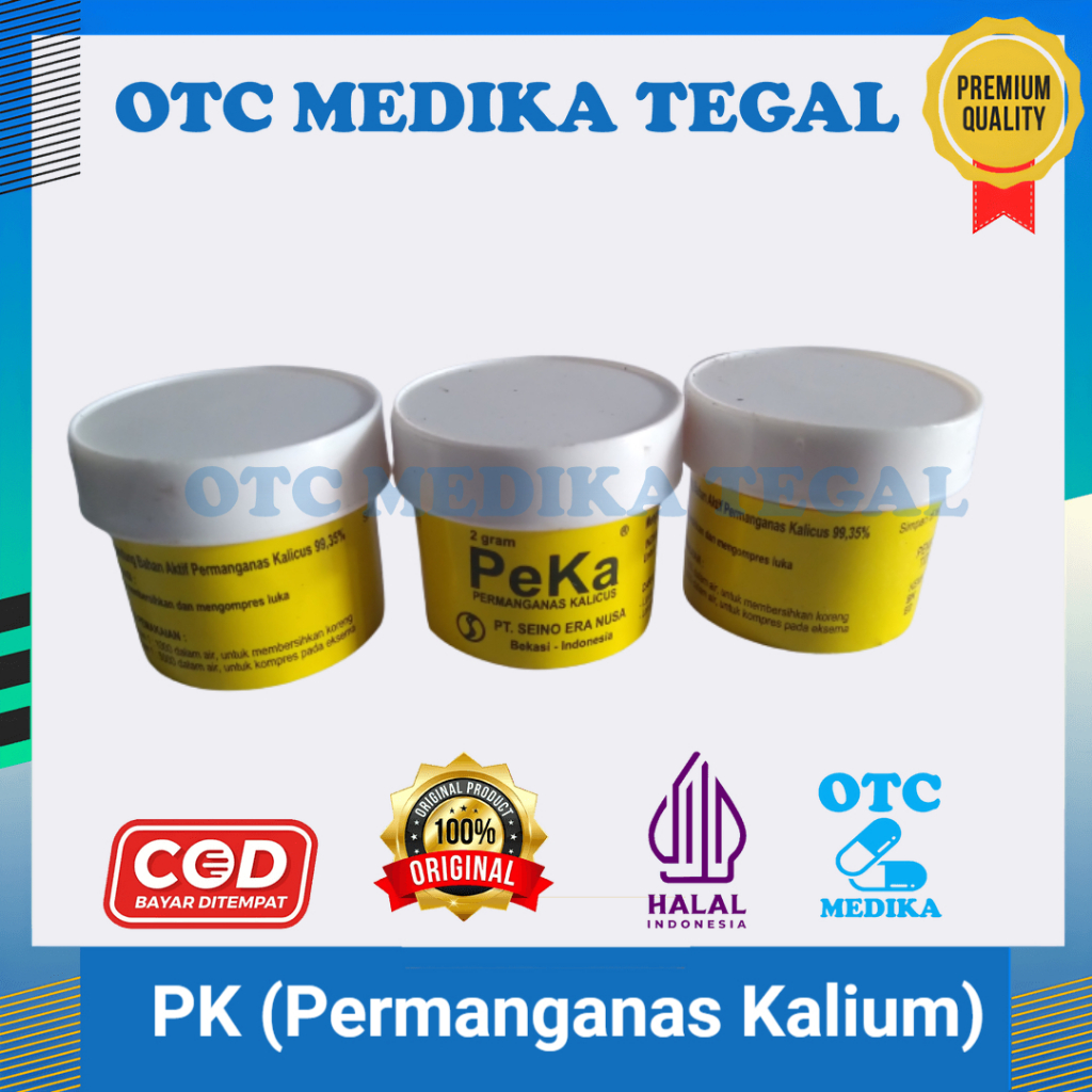 Jual PK (Permanganas Kalium) membersihkan borok/koreng, Kutu air dan ...