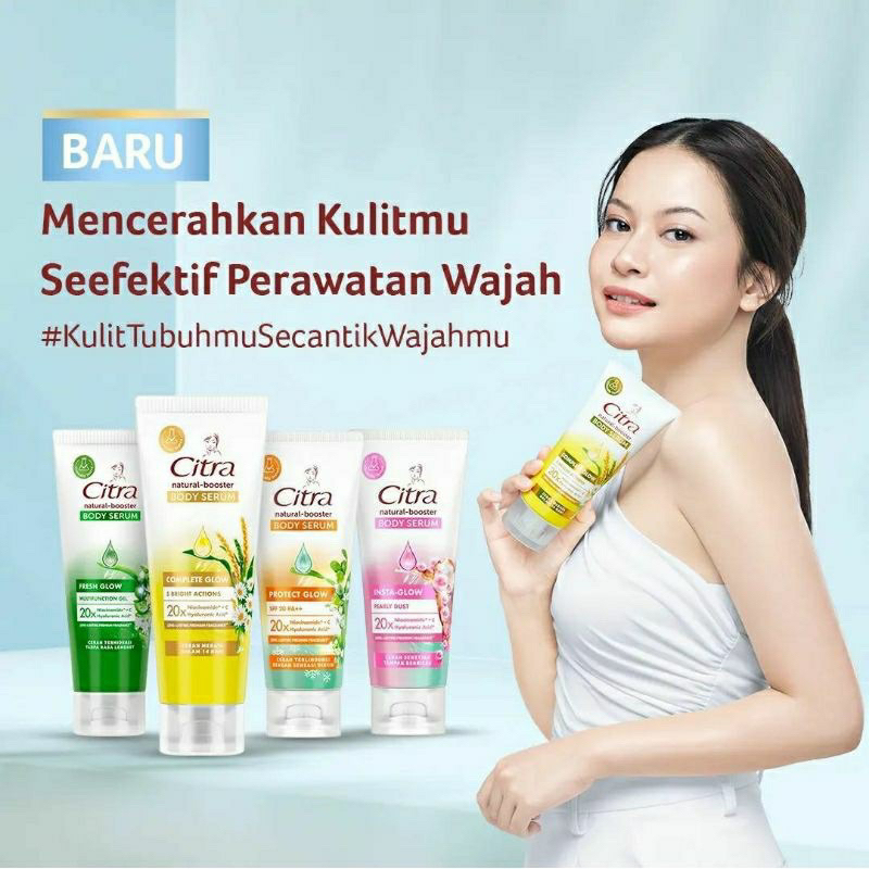 Jual CITRA FRESH GLOW MULTIFUNCTION GEL/CITRA NATURAL BODY SERUM ...