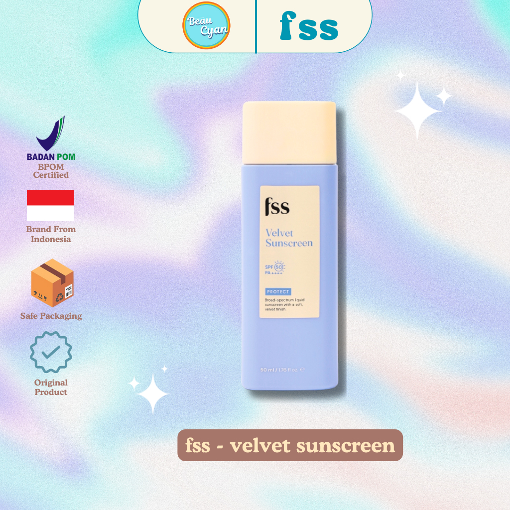 Jual FSS For Skin's Sake Velvet Sunscreen SPF 50++++ (50 mL) | Shopee ...