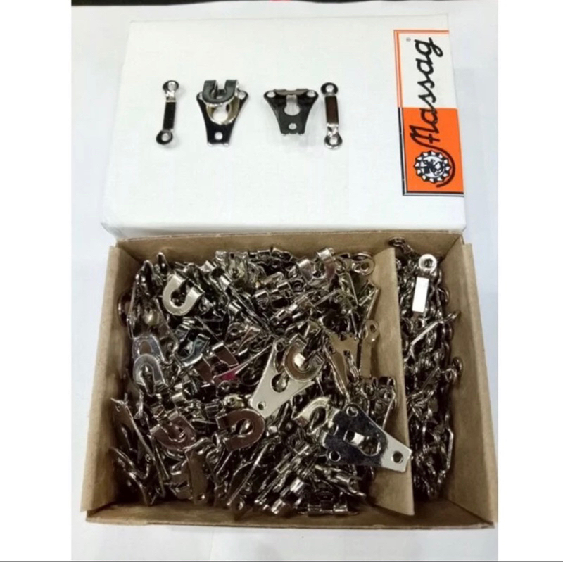 Jual (Per 10 pasang)Kancing celana / Hak celana / Kancing Kait Merek ...