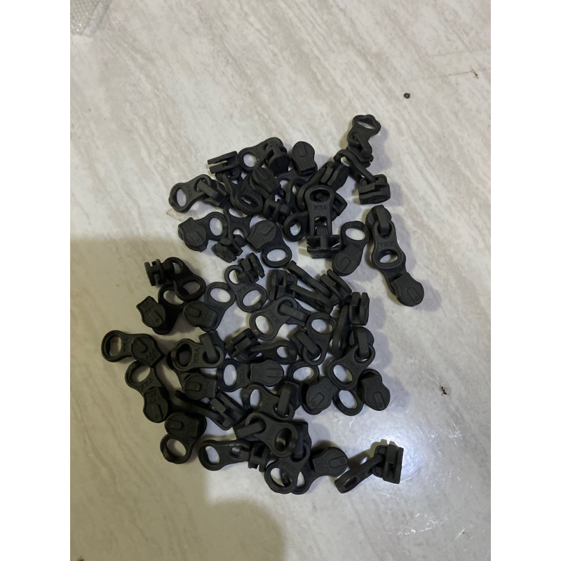 Jual kepala resleting rell plastik coil ykk no 3 C zipper head ykk ...