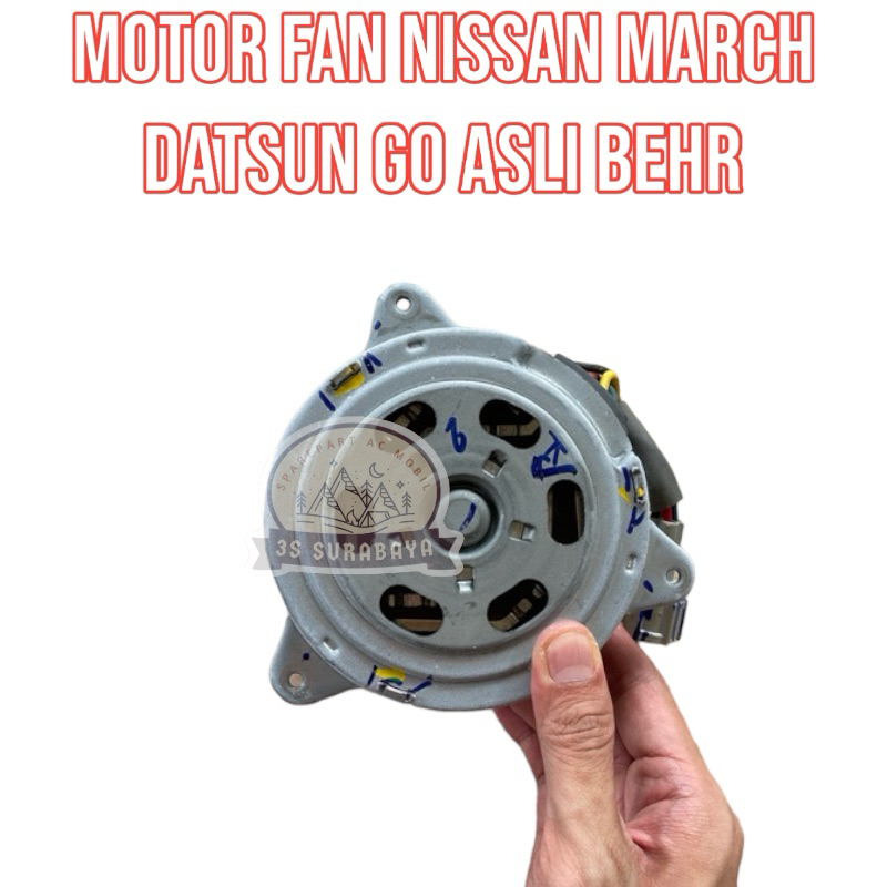 Jual Motor fan Nissan March Datsun Go Asli Behr Ac Mobil (Baru/New ...