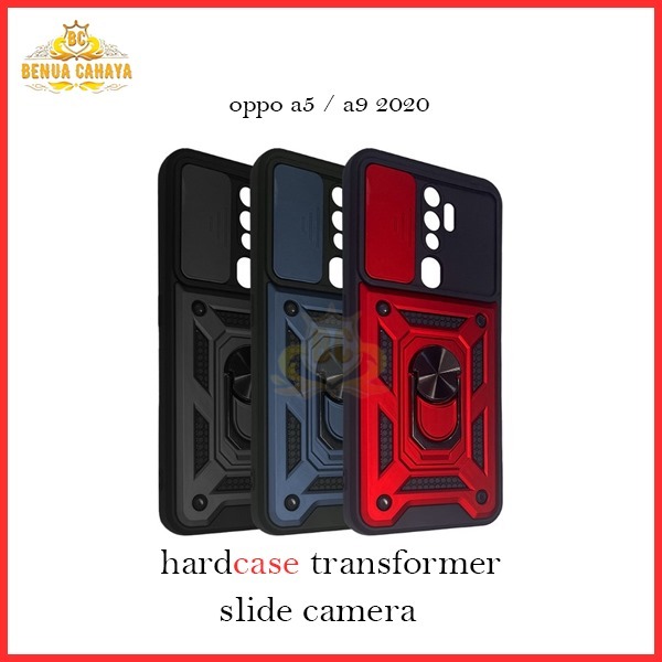 Jual BC168 - HARDCASE TRANSFORMER SLIDE CAMERA OPPO A78 4G A76 A74 4G ...