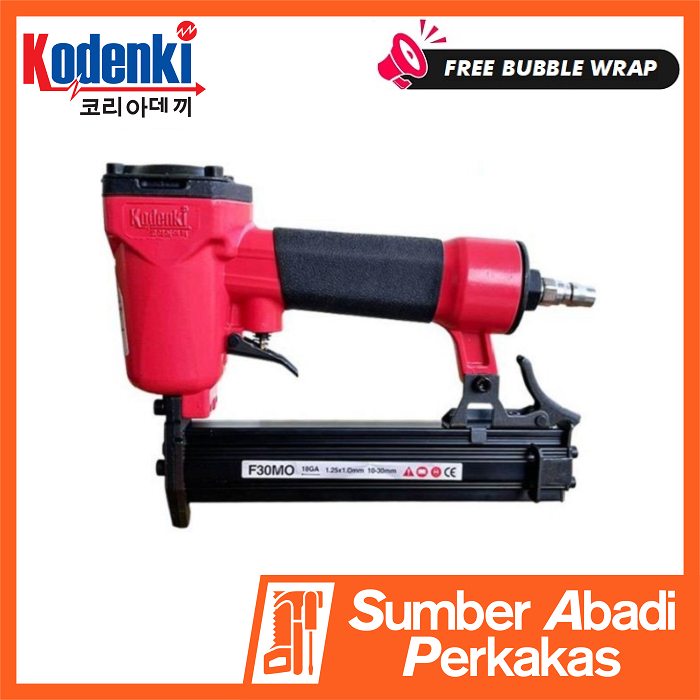 Jual KODENKI F30 MO Mesin Air Nail Gun Nailer Alat Paku Tembak Lurus Stapler Staples Angin F30MO ...