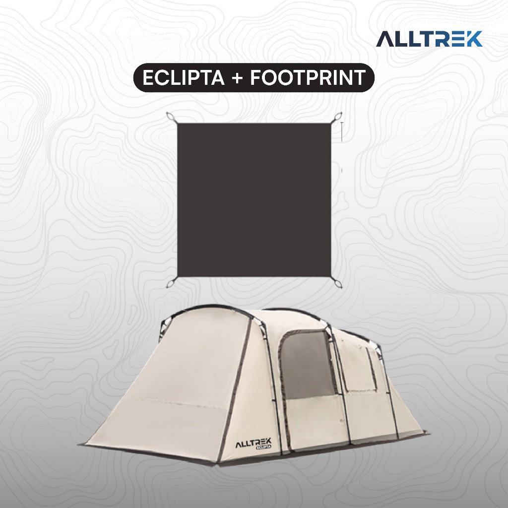 Jual ALLTREK Tenda Camping ECLIPTA Tunnel 4P Double Layer Waterproof ...