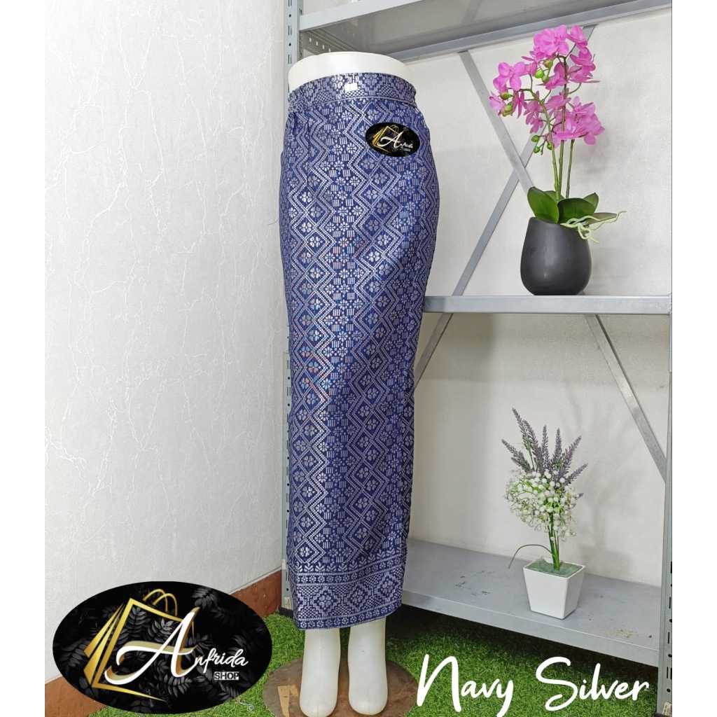 Jual ROK SPAN SONGKET PALEMBANG / ROK SONGKET INSTAN / TI NGGAL PAKE | Shopee Indonesia