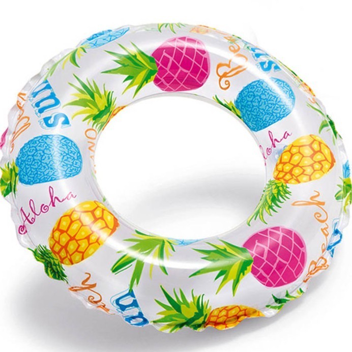 Jual ( LIVE ) INTEX Pelampung Motif Ban Renang Swim Ring Anak 59230 ...