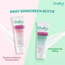 Jual Khalisa Essential Brightening UV Skin Oasis SPF 50 PA+++ 40gr ...