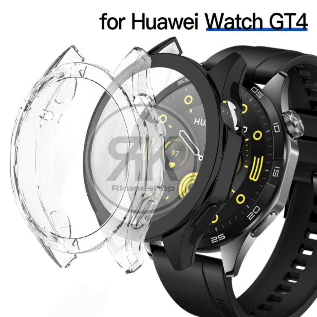 Jual Silicone FULL COVER HUAWEI WATCH GT3 GT4 46MM 41MM 42mm GT 3 4 ...