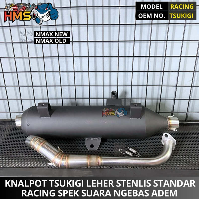 Jual KNALPOT TSUKIGI NMAX NMAX NEW NMAX OLD LEHER STENLIS MODEL VND ...
