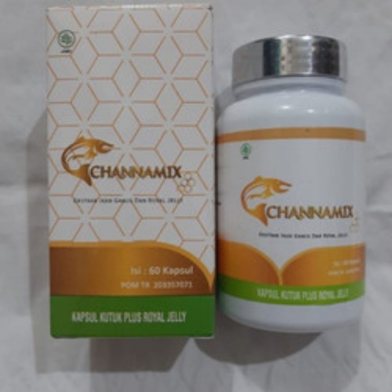 Jual Channamix Original Kapsul Ikan Kutuk Obat Mempercepat Proses ...