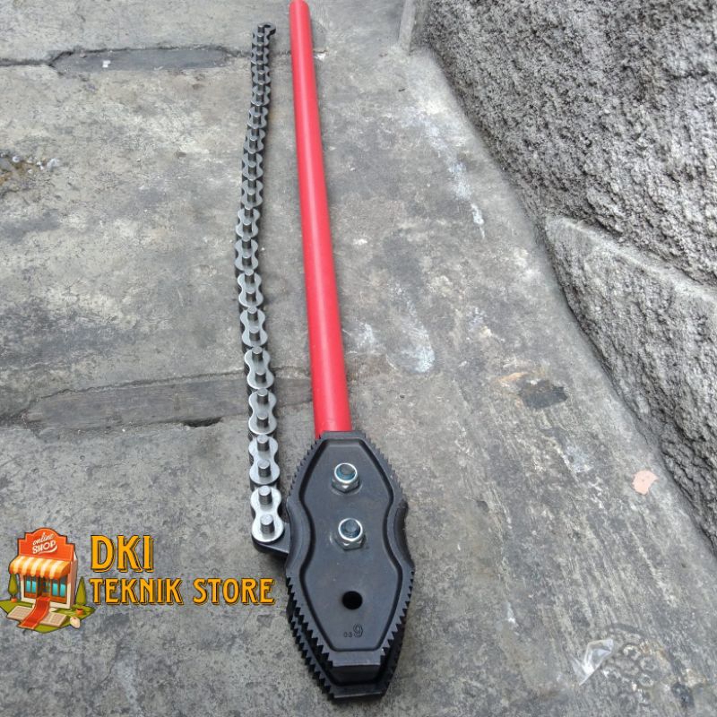 Jual Sands Kunci Pipa 6 Inch Chain Pipe Wrench Kunci Pipa Model Rantai ...