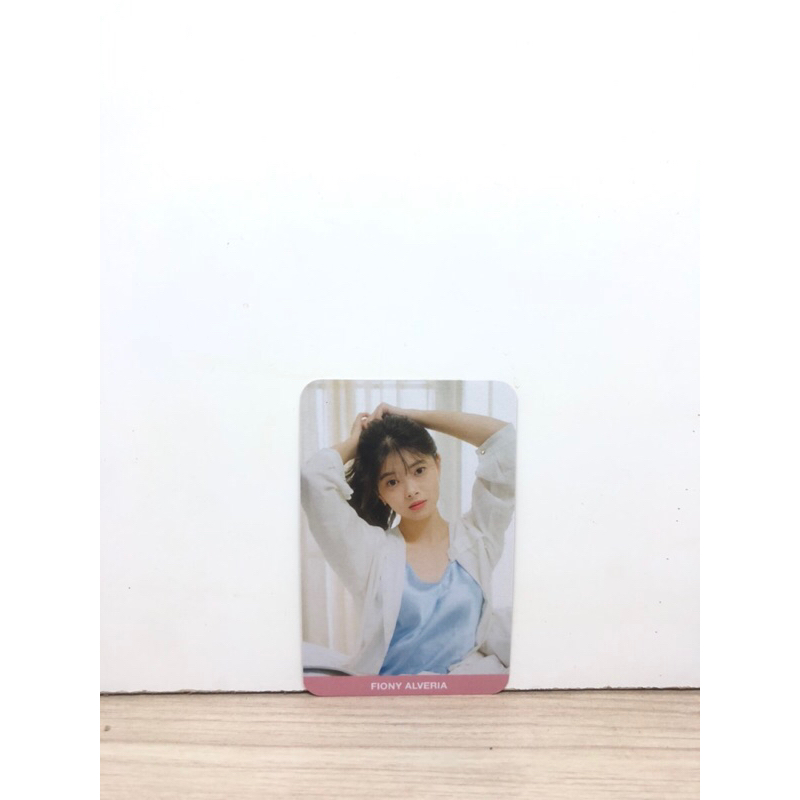 Jual PhotoCard jkt48 Fiony Morning Call Official! | Shopee Indonesia
