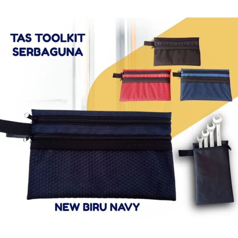 Jual Tas Toolkit Motor Mobil Penyimpanan Kunci Kunci Sebaguna ...