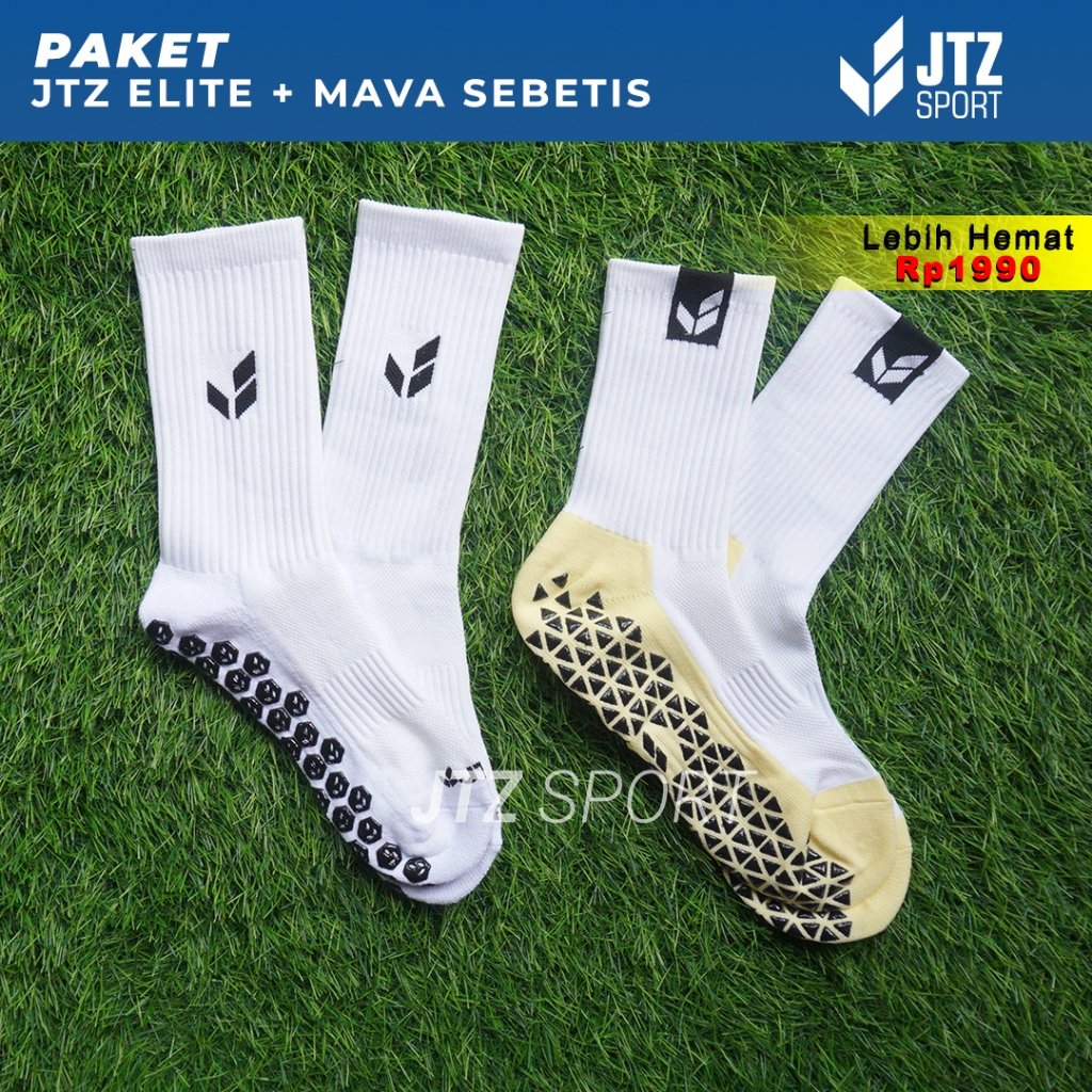 Jual Paket Kaos Kaki Olahraga JTZ Elite dan Mava Sebetis | Shopee Indonesia