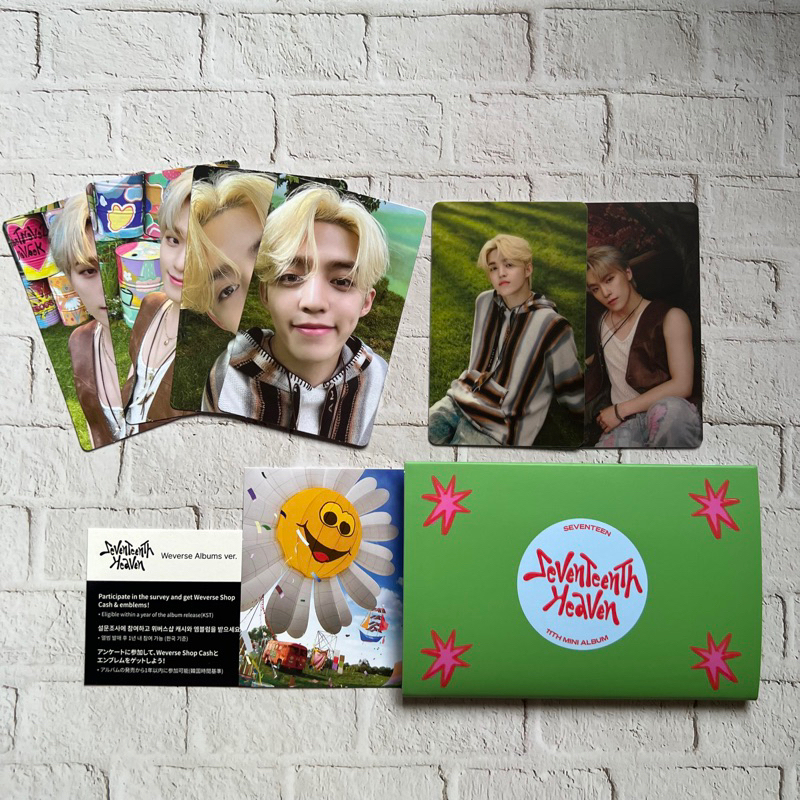 Jual [READY STOCK] OFFICIAL PHOTOCARD ALBUM WEVERSE VER SEVENTEENTH HEAVEN UNSEALED SCOUPS ...